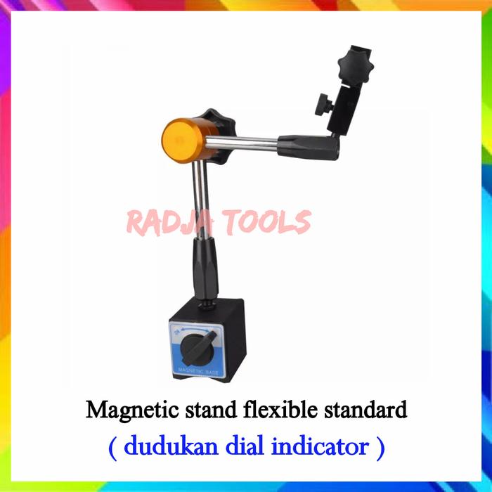 Jual MAGNETIC STAND FLEKSIBEL - STAND DIAL INDICATOR - STAND ROBOT ...
