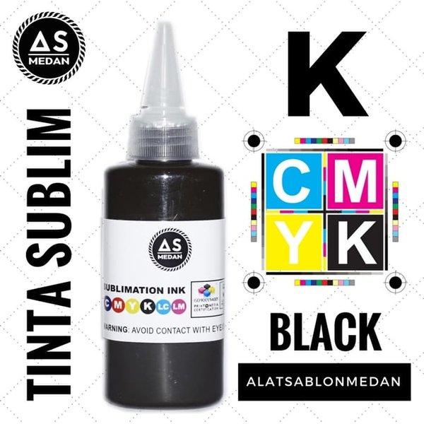 Jual Tinta Sublim Black CMYK 100ml Tinta Printer Epson Cetak Sublimasi ...
