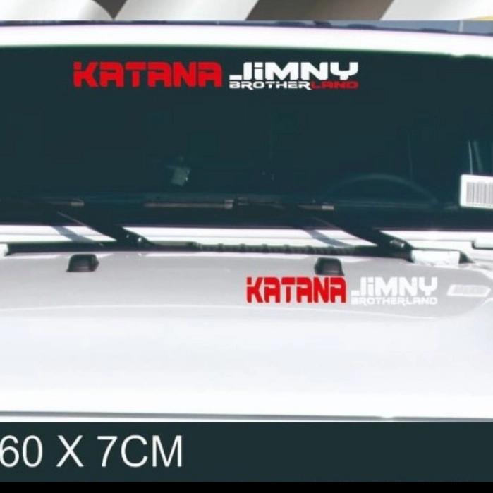 Jual Sticker Katana Jimny Stiker Kaca Depan Body Pintu Mobil Jeep ...