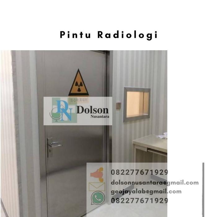 Jual Pintu Ruangan Laboratorium Radiologi Tabir Radiasi shielding ...