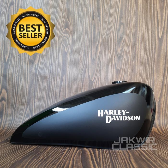 Jual Tangki Cat Harley Davidson Japstyle Bobber Chopper Custom Hitam ...