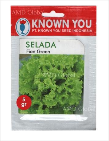Jual Benih Selada Keriting Fion Green Known You Seed Isi 5 Gram - Kab ...