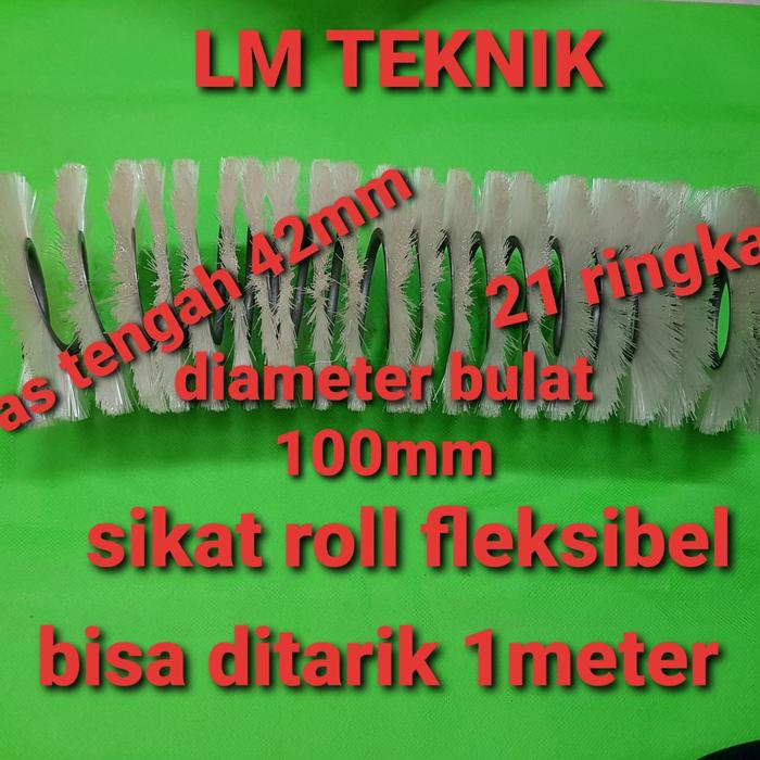 Jual sikat roll fleksibel 100mm diameter bulat - Jakarta Barat - LM ...