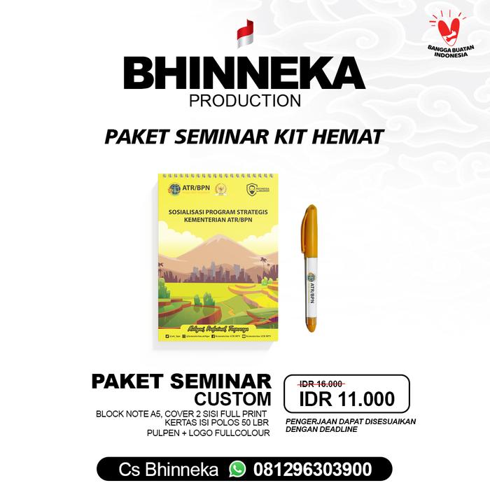 Jual Paket Seminar Kit Hemat, Block Note + Pulpen - Jakarta Barat ... Jual Paket Seminar Kit Hemat, Block Note + Pulpen - Jakarta Barat ...