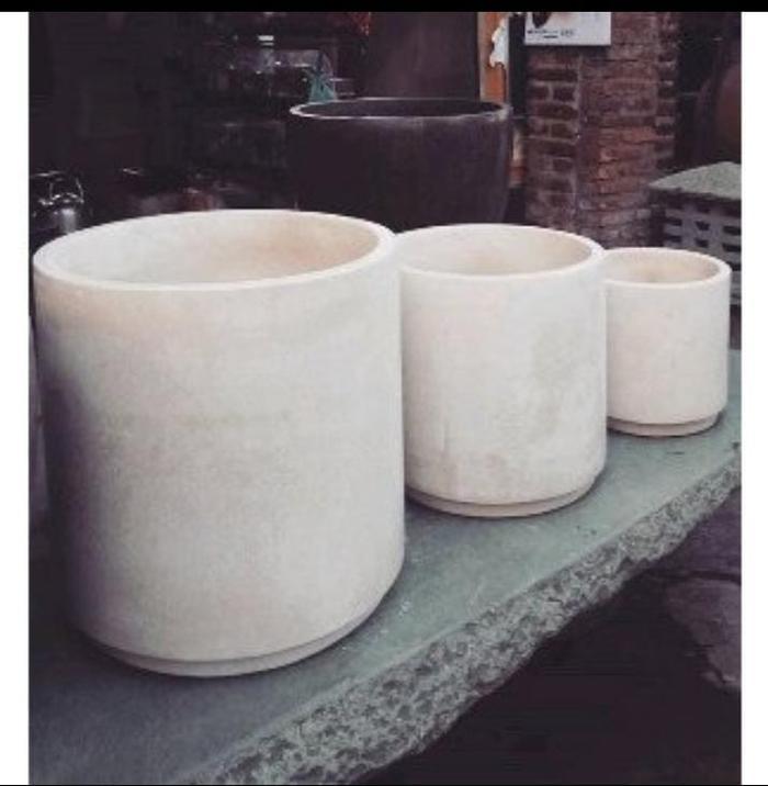Jual Pot Bunga Terrazzo Marmer 3 Tumpuk Estetik - Kota Bekasi - King ...