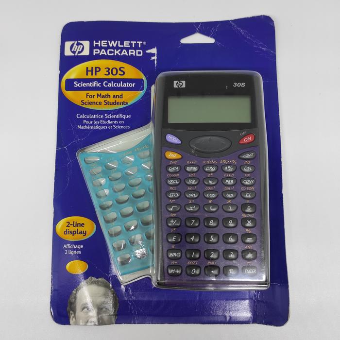 Jual Kalkulator Scientific Hewlett Packard HP30S HP30 HP 30S 30 S ...