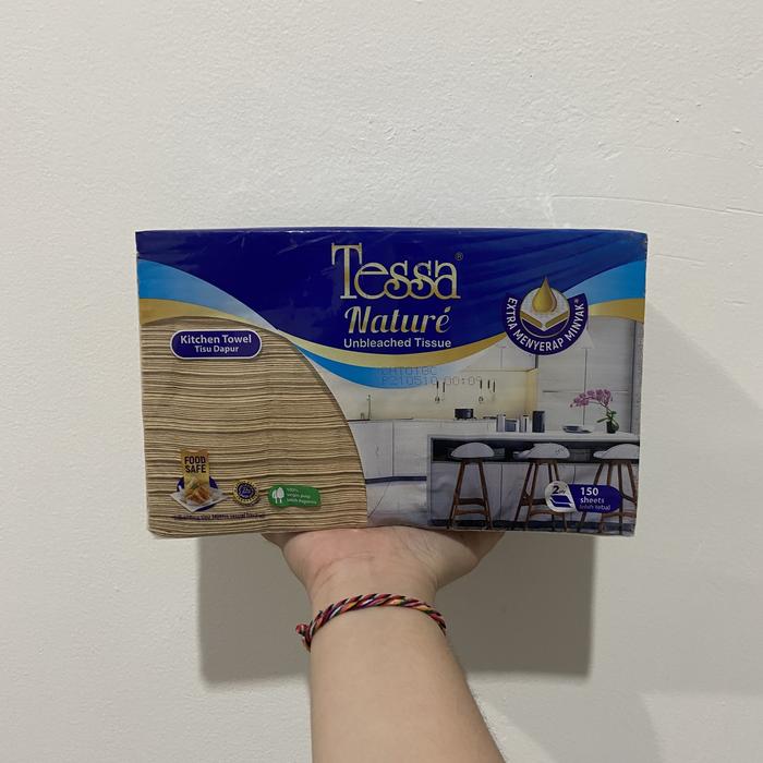 Jual TISSUE TESSA NATURE UNBLEACHED KITCHEN TOWEL TISSUE UNTUK DAPUR ...