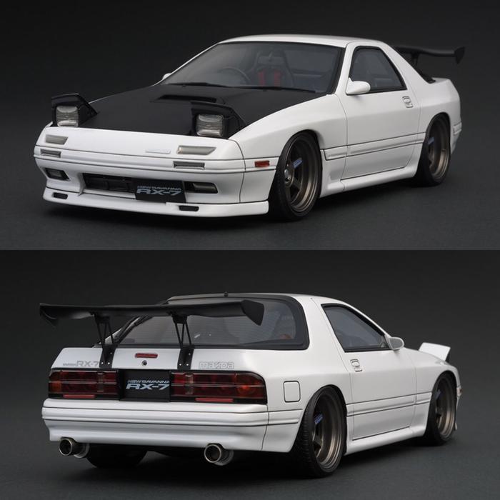 Jual Ignition Model 1:18 Mazda Savanna RX-7 (FC3S) [White with TE37] - Jakarta Barat ...