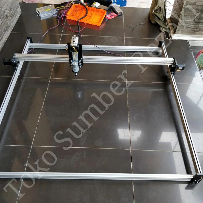 Jual Grafir Kayu Akrilik Ukir Drilling Mesin CNC Router Besar Luas 120× ...