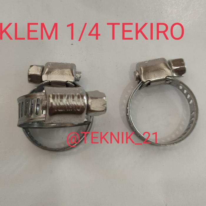 Jual KLEM 3/4 TEKIRO KLEM SELANG TEKIRO 3/4 SATUAN - Kab. Karawang ...