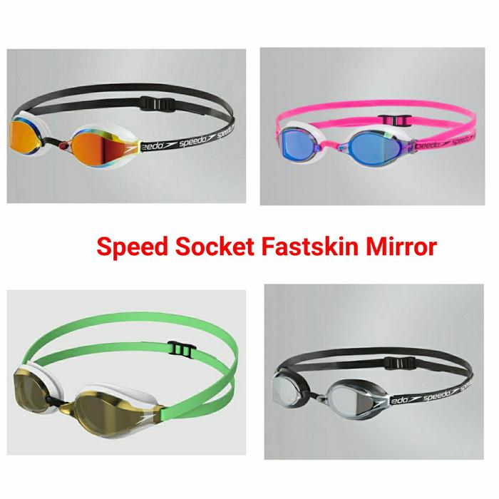 Jual Speed Socket Mirrored Speedo Fastskin (kacamata Lomba Speedo) Di ...