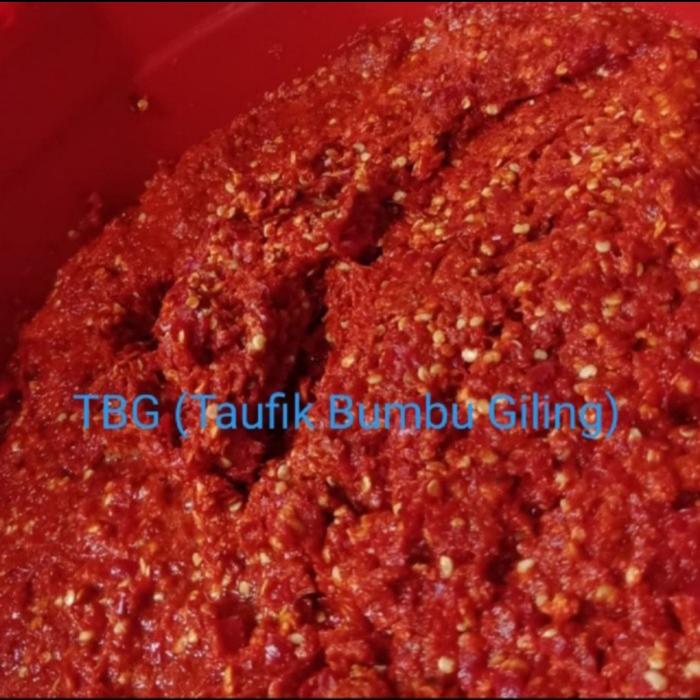 Jual cabe merah besar bisa di giling halus/kasar 1kg - giling kasar ...