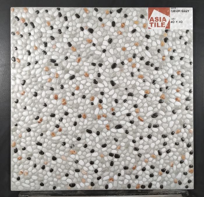 Jual Keramik Lantai Asia Tile ORION Series 40x40 Kw 1 - GREY - Kota ...
