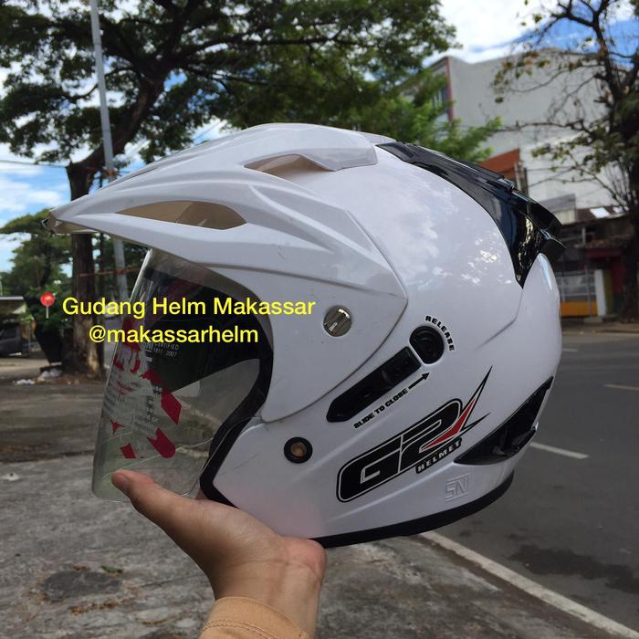 Jual HELM G2 EX TERMINATOR SOLID - Kota Makassar - gudang helm shop ...
