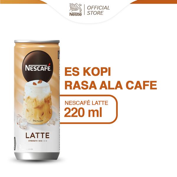 Promo NESCAFE Kopi Minuman Kaleng Latte 220ml - - Nestle Indonesia ...