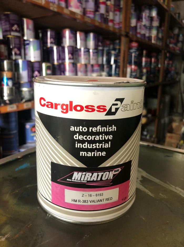 Jual Cat Cargloss Miraton valiant red warna asli Motor honda - Kota ...