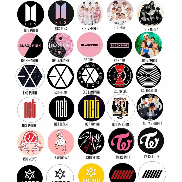 Jual Popsocket Blackpink, BTS, EXO, NCT, Red Velvet, Saranghae dll ...