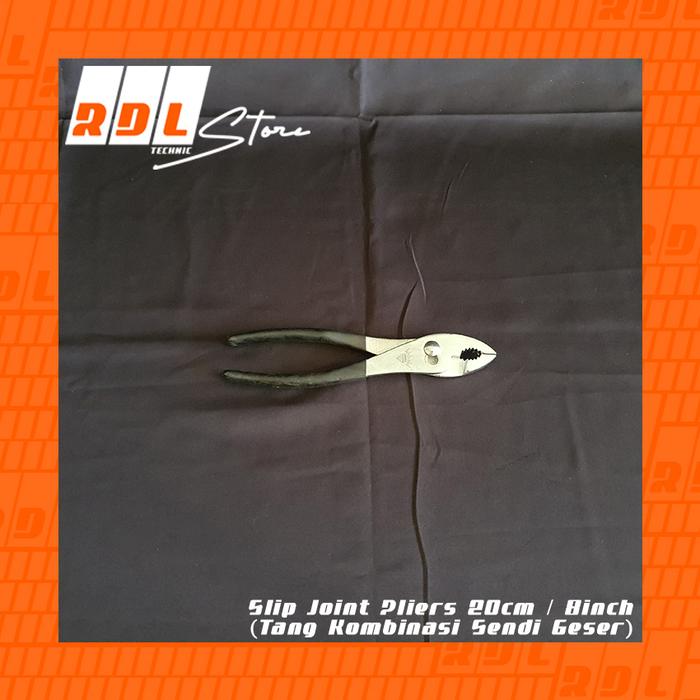 Jual Slip Joint Pliers 20cm / 8inch (Tang Kombinasi Sendi Geser ...