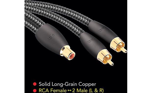 Jual Kabel Splitter Y audioquest FLX-X RCA Splitters (Female to 2 Male ...