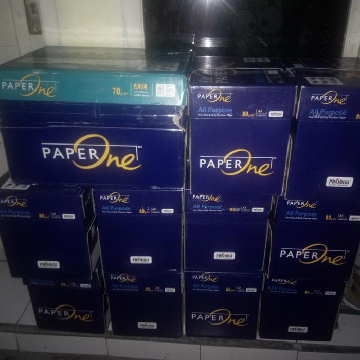 Jual kertas a4 80gr Paperone - Jakarta Timur - jaya perkasa technindo | Tokopedia