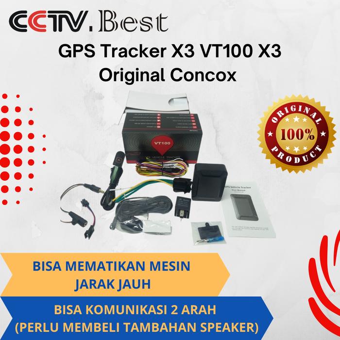 Jual GPS Tracker X3 VT100 X3 Original Concox Pengganti GT06N - Jakarta Utara - CCTV BEST | Tokopedia