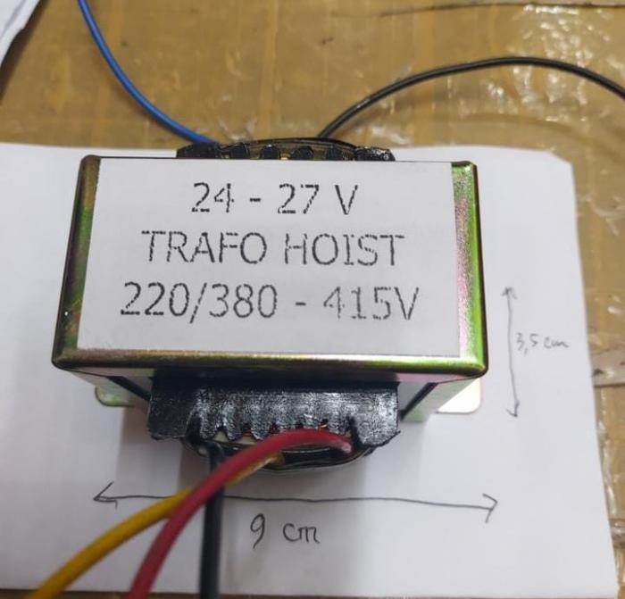 Jual Trafo Travo Hoist step down up 24V 27V - 220V 380V 415V - Jakarta ...