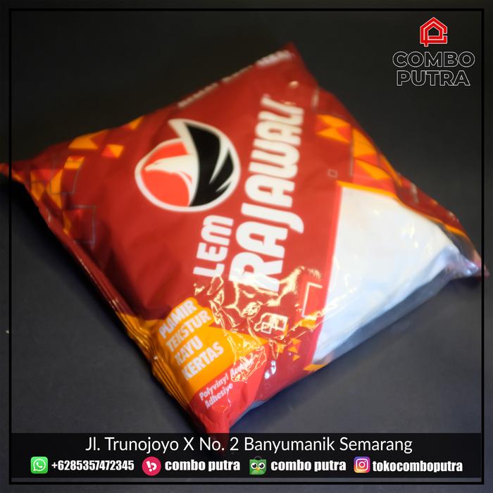 Jual Lem Rajawali Lem Putih PVAc Lem Plamur Plamir Lem Kayu - 800 Gram ...