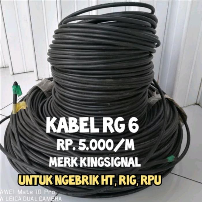 Jual KABEL RG6 D5 RG 6 Sejenis RG58 RG8 - Kab. Sidoarjo - DAGUKU ...