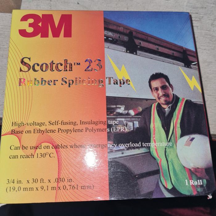 Jual isolasi scoth 23 3m rubber 3M hitam serat - Jakarta Pusat ...