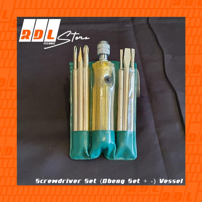 Jual Screwdriver Set (Obeng Set + -) Vessel - Jakarta Utara - RDL ...