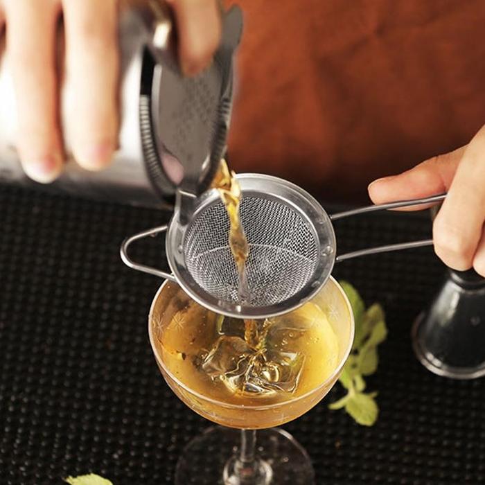 Jual Classic Conical Fine Strainer Silver / Cocktail Strainer Silver Di ...