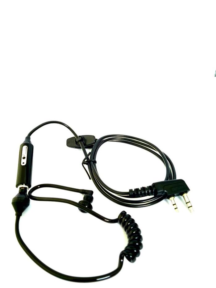 Jual Handsfree Earphone HT WALKIE TALKIE WLN Model FBI Spiral Tube ...