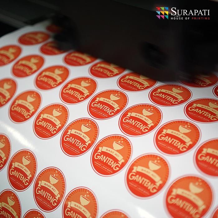 Jual Print Sticker Vinyl Indoor/ Label - Khusus Meteran - Kualitas ...
