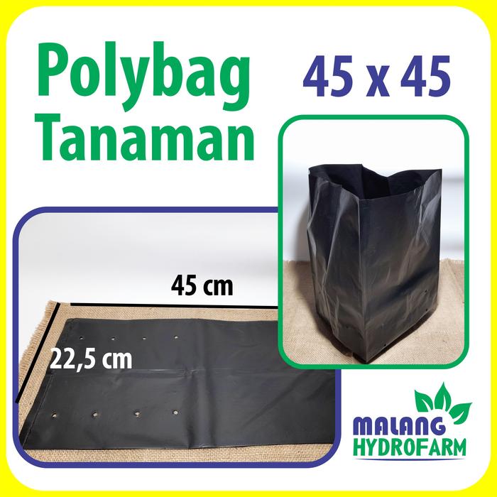 Jual Polybag besar tebal 500 gram pot plastik tanaman hias tabulampot ...