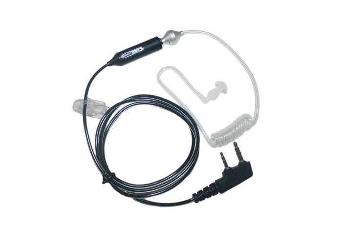 Jual Handsfree Earphone HT WALKIE TALKIE WLN Model FBI Spiral Tube ...