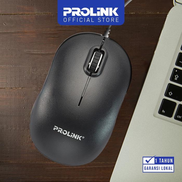 Jual PROLINK Mouse Kabel PMC1006CB Optical USB Cable 3-Button 1000 DPI ...