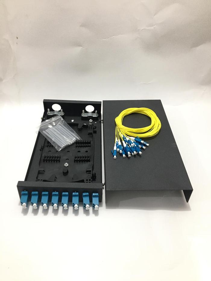 Jual Mini box 16 core LC fiber optic / OTB mini 16 port LC lengkap ...