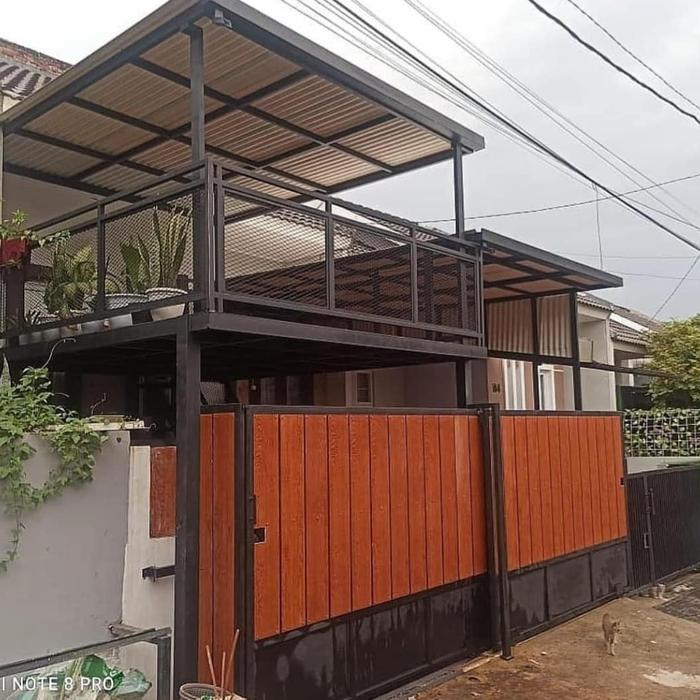 Jual kanopi garasi dak flat - Kota Bandung - bengkellasjawa | Tokopedia
