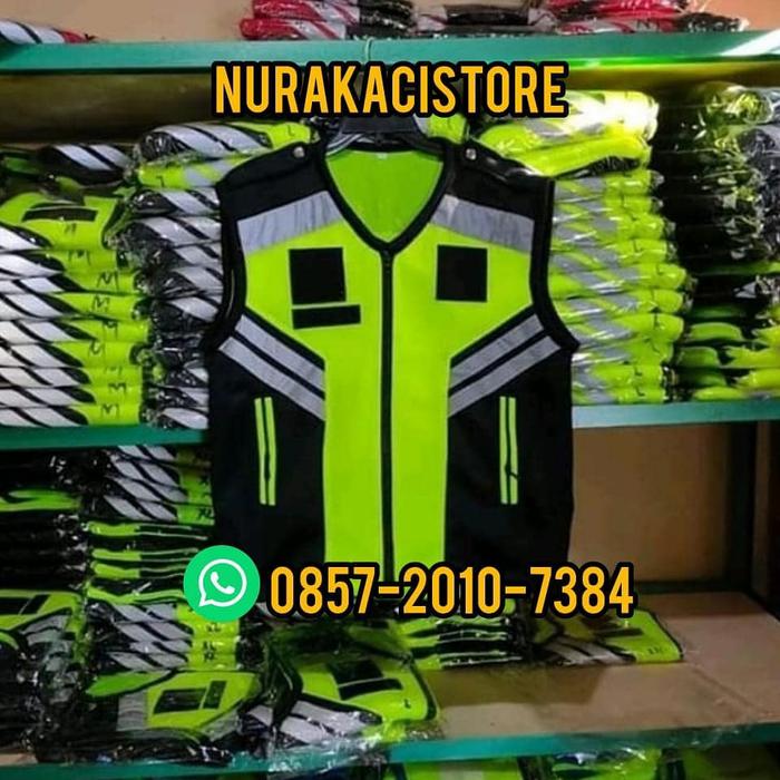 Jual rompi safety k3 kerja lapangan proyek costume logo - Hijau, 5XL ...