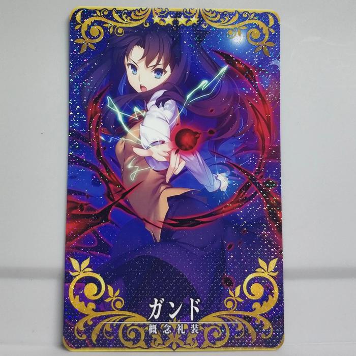 Jual Rin Tohsaka Gandr 4 Stars FGO Arcade Project Card Holo - Kab ...
