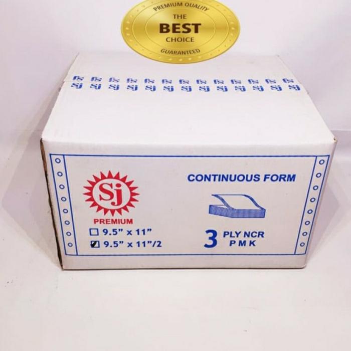 Jual kertas continuous form 3 ply 9.5X11..SJ PREMIUM - Jakarta Barat ...
