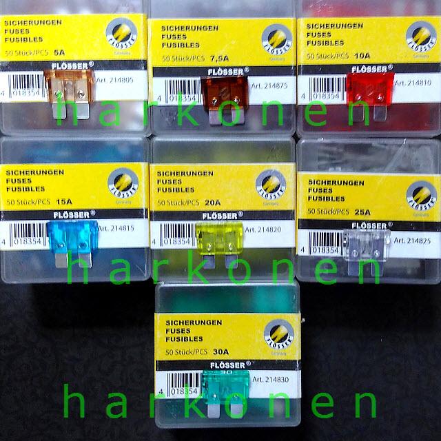 Jual Flosser - Fuse blade DX standard / Sekring tancap besar - 30A - Kab. Pasuruan - harkonen ...