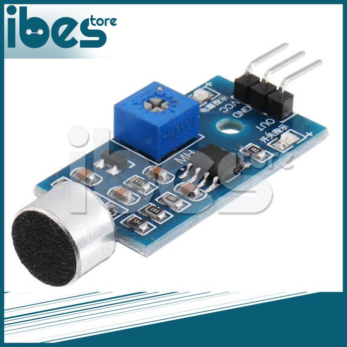 Jual Audio Sensor Mic Microphone sensor Module for Arduino - Kota ...