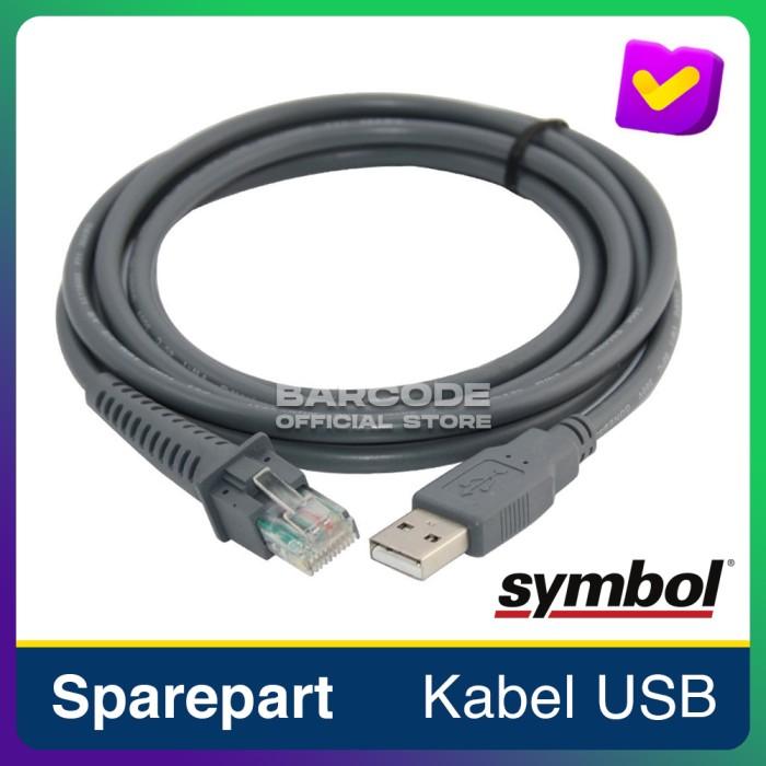 Promo Kabel USB Scanner Symbol LS2208 LS1203 DS9208 LI2208 LI4278 Ori ...