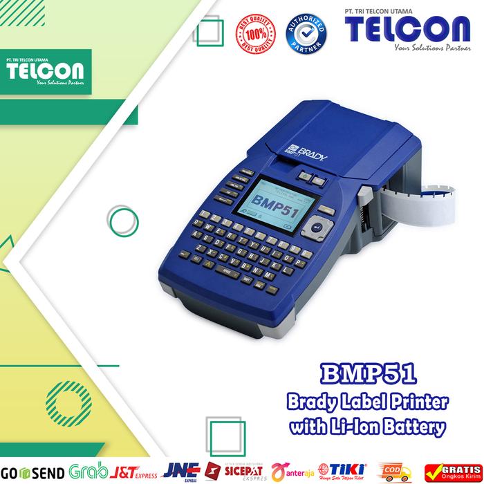 Jual Brady BMP51 Label Printer with Li-Ion Battery (Pencetak Label ...