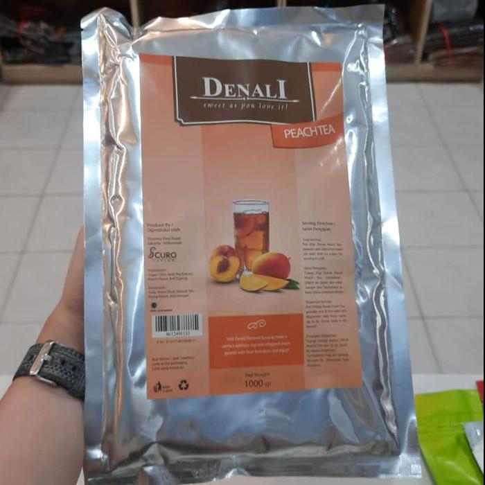 Jual POWDER BUBUK DENALI PERASA MINUMAN RASA LEMON LYCHEE PEACH TEA ...