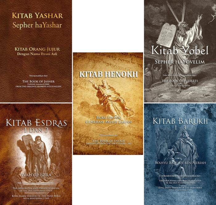 Jual 5 Kitab Ibrani Kuno Pendukung Alkitab - Terjemahan Indonesia ...