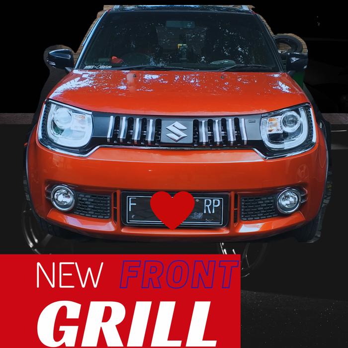 Jual aksesoris mobil front grill new suzuki ignis model terbaru - Kota ...
