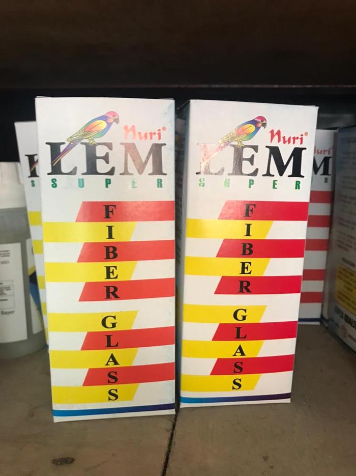 Jual lem fiber glass nuri super untuk retak lem toren air - Jakarta ...