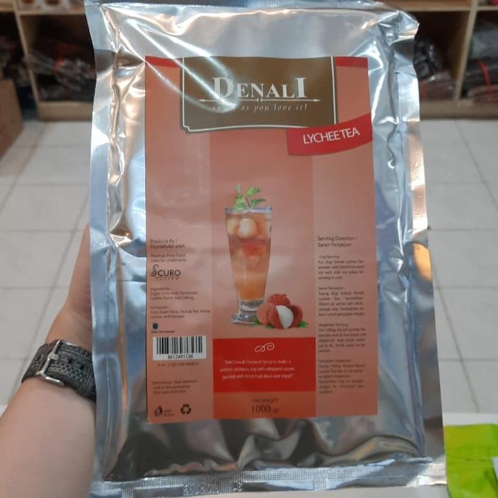 Jual POWDER BUBUK DENALI PERASA MINUMAN RASA LEMON LYCHEE PEACH TEA ...